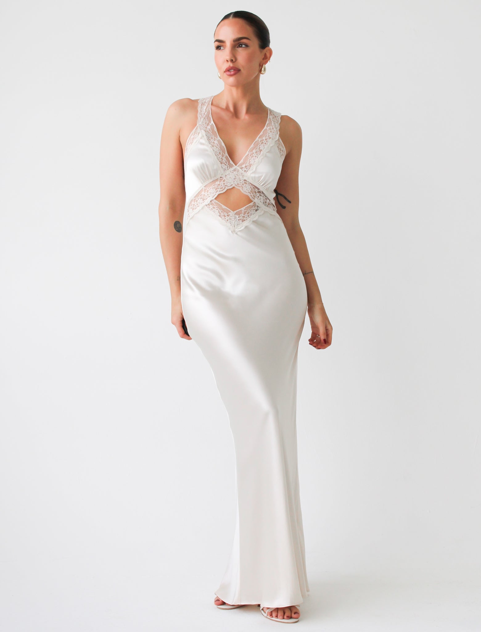 Crossroads Maxi Dress | Ivory – Rumored