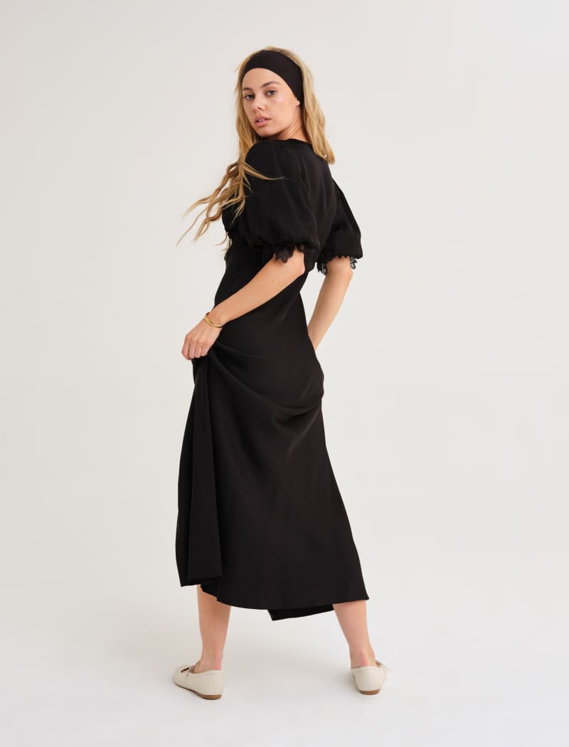 Honey Duster Maxi Dress | Black – Rumored