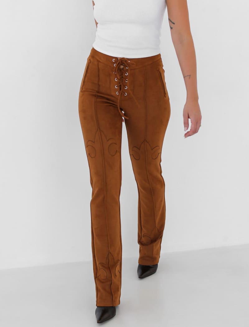 Yellowstone Pant | Saddle Suede – Rumored